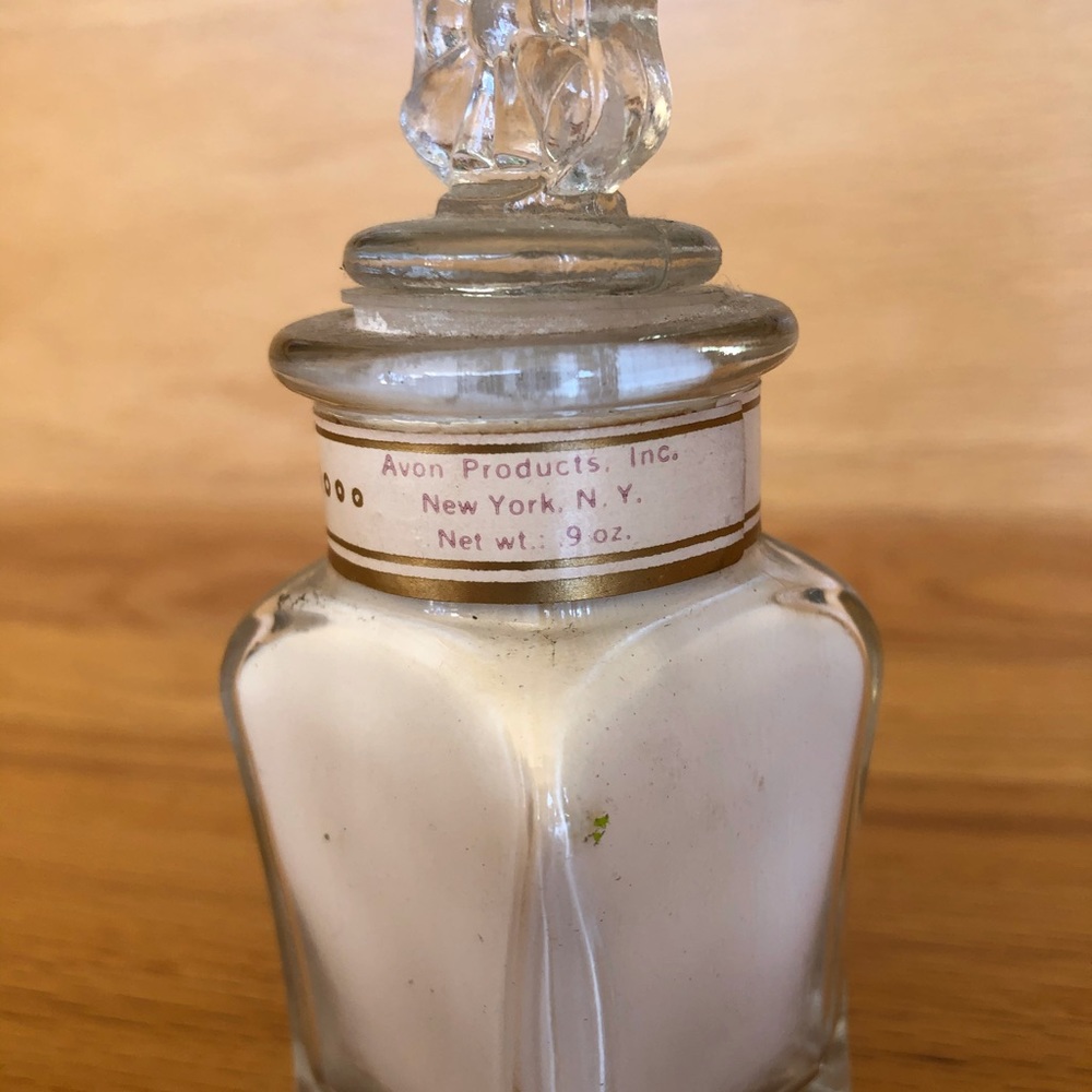 Vintage Avon Lavender Sachet Glass Bottle, Mint Condi… - Gem